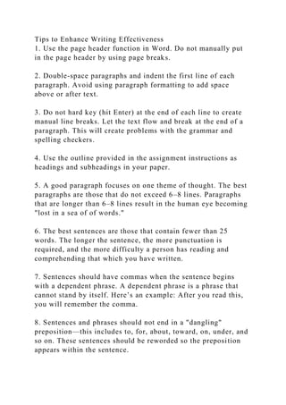 MKTG522—APA Guidelines and Writing TipsAPA Guidelines and Wr.docx