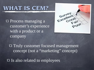 Applying the balanced scorecard for customer experience management ...
