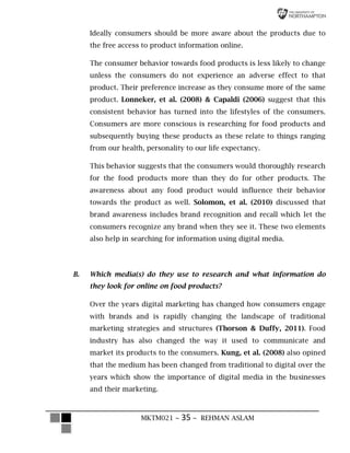 Digital Media & Consumer Behavior | PDF