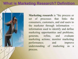 DEFINING THE MARKETING RESEARCH PROBLEM AND DEVELOPING AN APPROACH | PPT