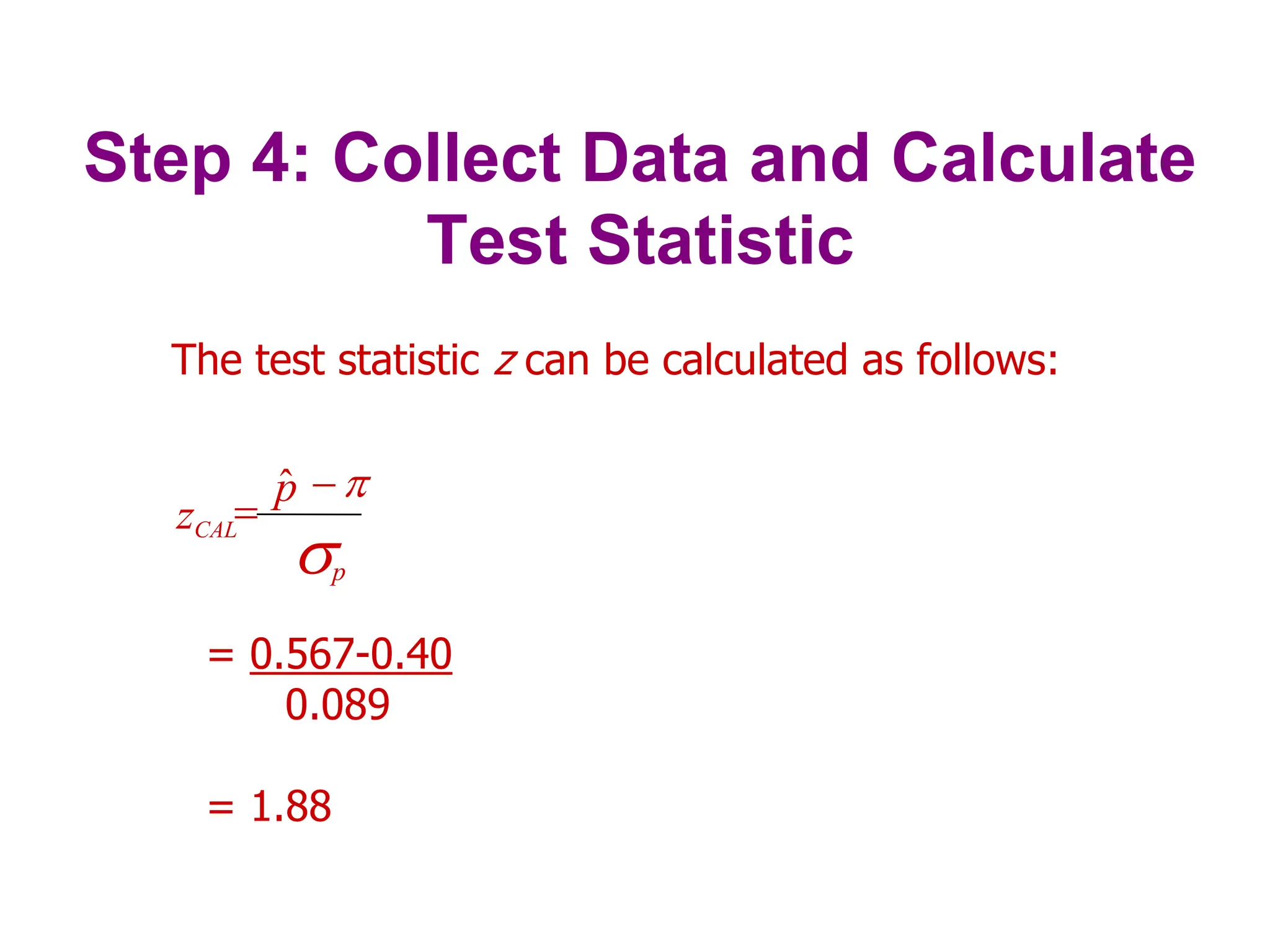 Identifying Appropriate Test Statistics Involving Population Mean Ppt