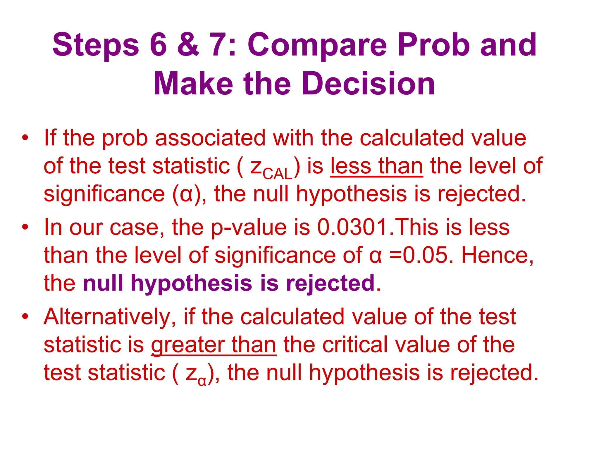 Identifying Appropriate Test Statistics Involving Population Mean Ppt