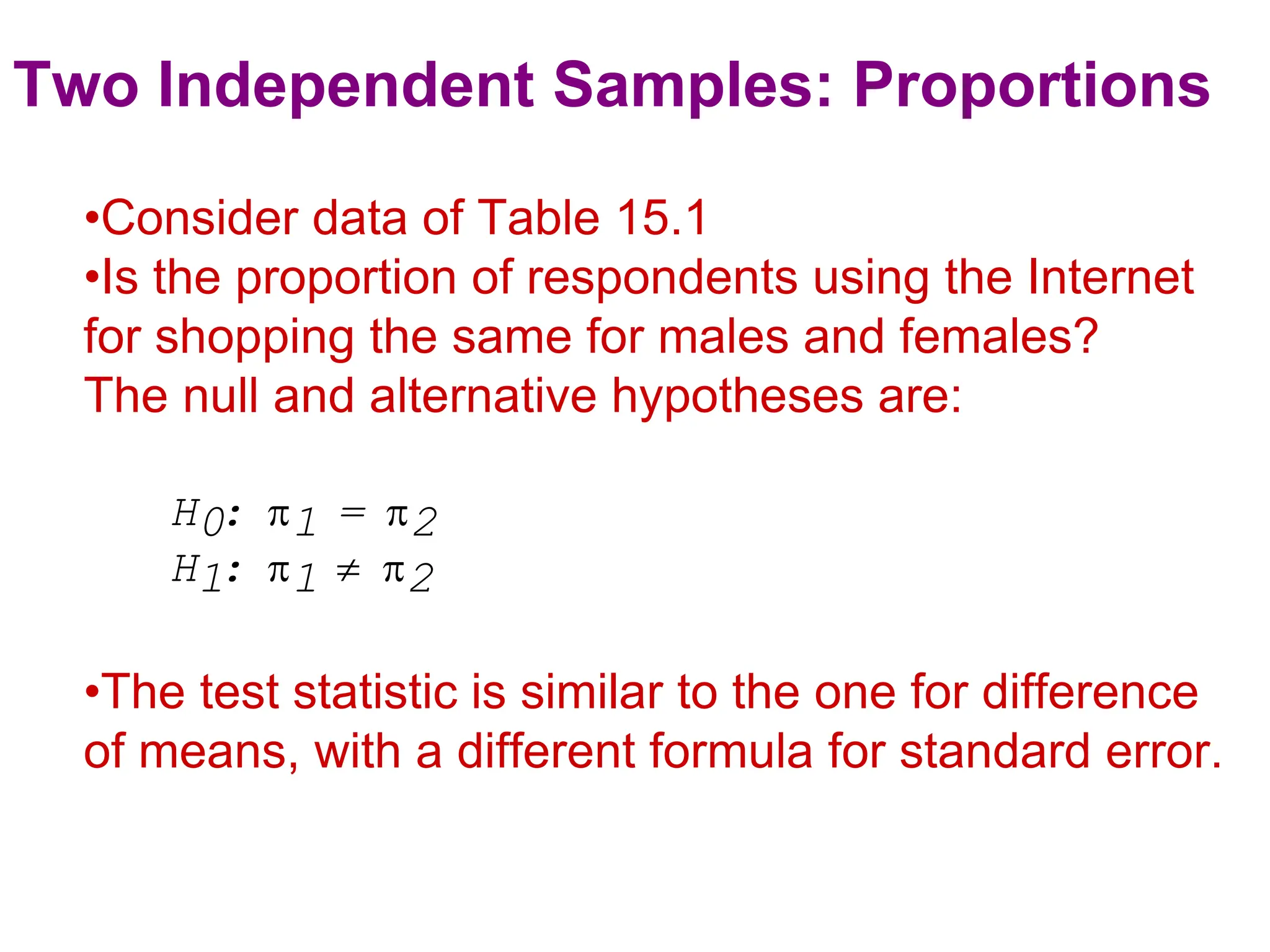 Identifying Appropriate Test Statistics Involving Population Mean Ppt