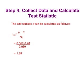 Identifying Appropriate Test Statistics Involving Population Mean | PPT
