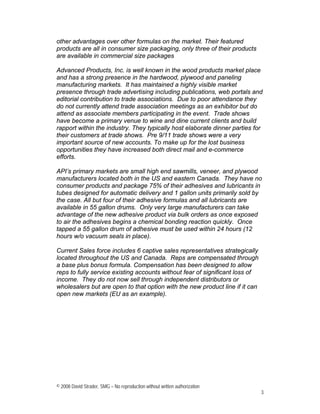 Sample Market Research & Analysis | PDF