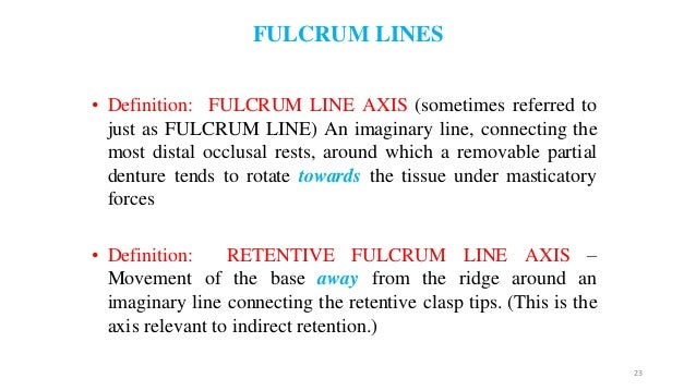 Practical Points of View for Removable Partial Denture