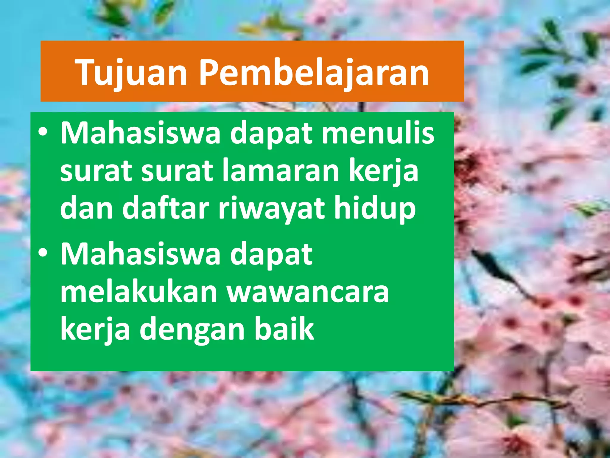 MKU Bahasa Indonesia Surat Lamaran Pekerjaan By Asep Perdiansyah, M.Pd. | PPTX
