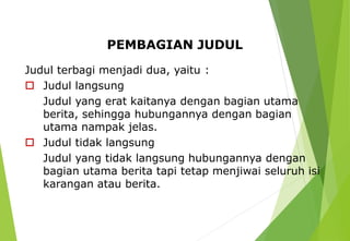 MKU Bahasa Indonesia Materi Topik, Tema, dan Judul Karangan By Asep ...