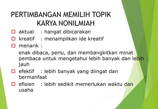 MKU Bahasa Indonesia Materi Topik, Tema, dan Judul Karangan By Asep Perdiansyah | PPTX