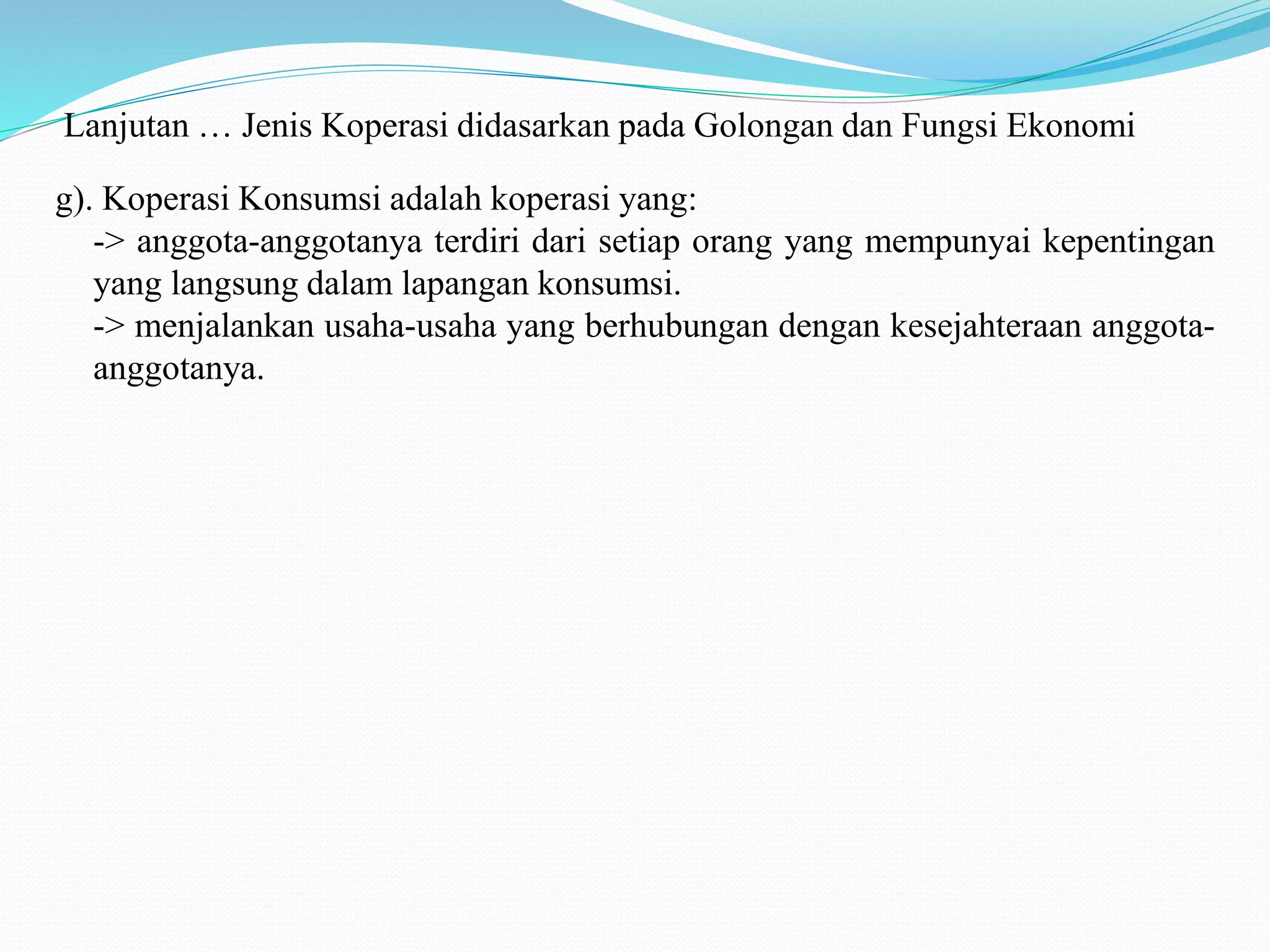 Manajemen Koperasi 2 | PPTX