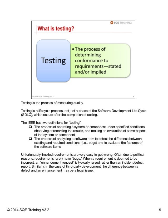 Essential Test Management and Planning
