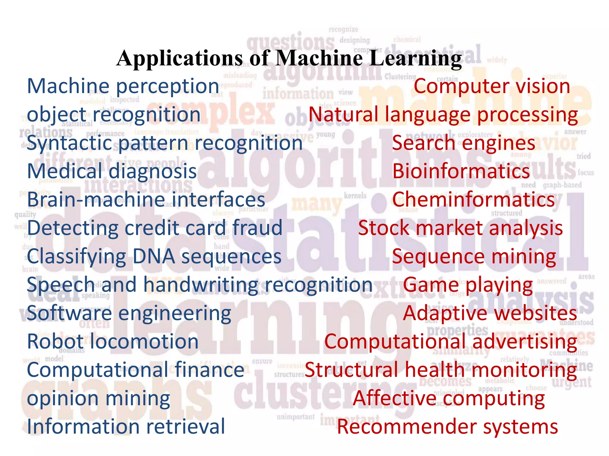 Machine Learning | PPTX