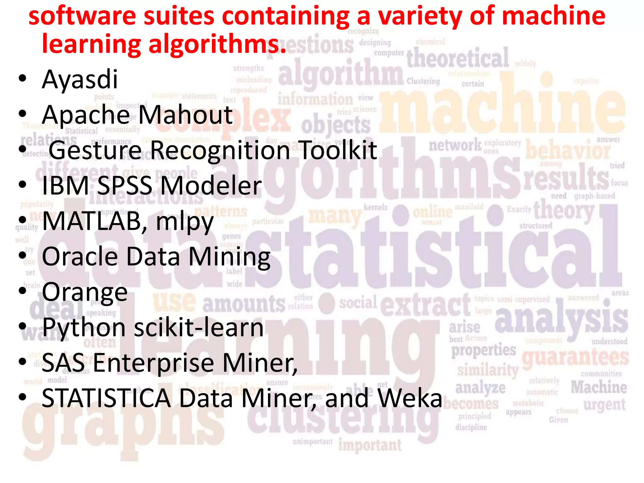 Machine Learning | PPTX