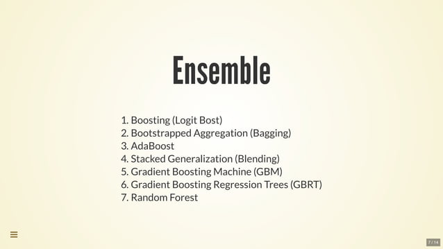 Machine Learning Algorithms | PPT