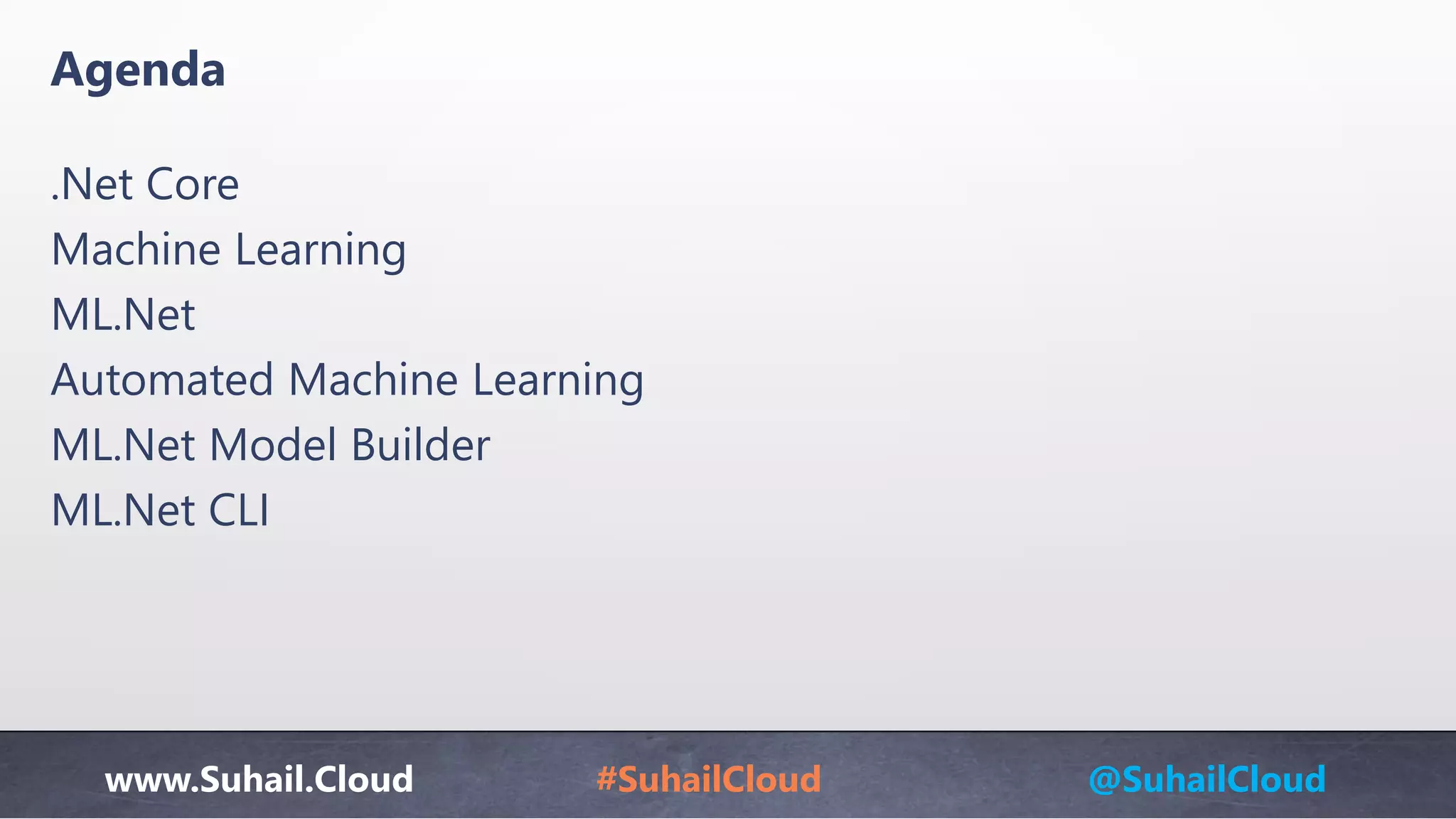 Machine Learning with ML.Net