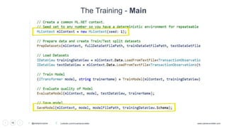 Ml.net machine learning for .net developers! | PPTX | Social Networking | Internet