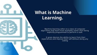 Machine Learning basics in presentation .pptx