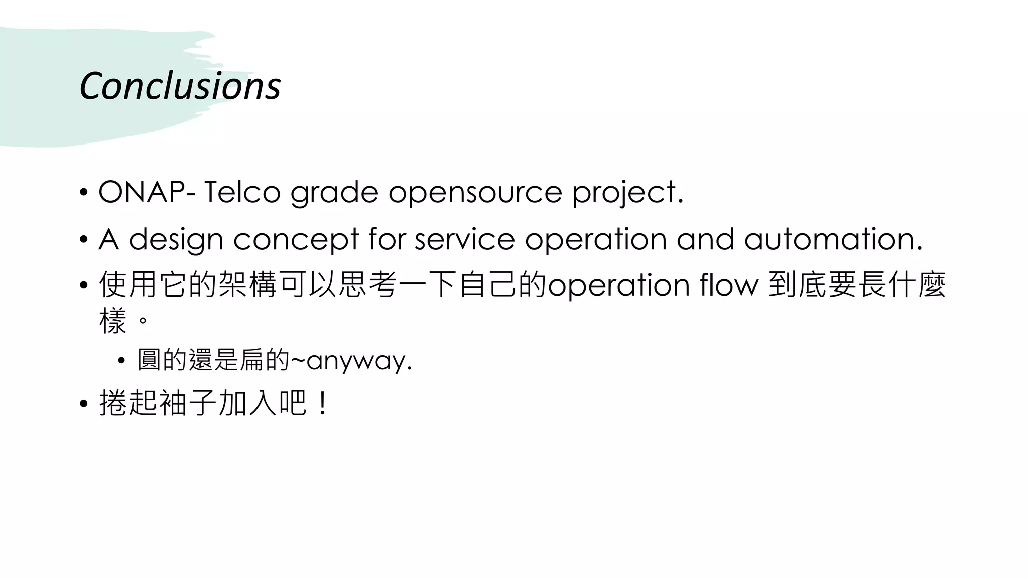 Aiml Driven Closed Loop Automation Using Onap Kate Hsuan Ppt