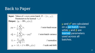 Introduction to batch normalization | PDF