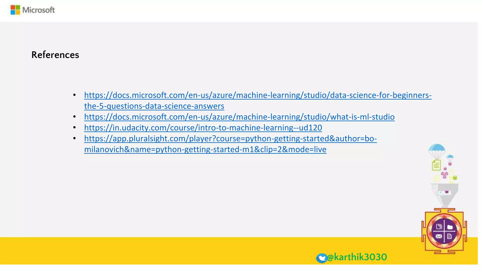 Machine Learning Basics using Azure ML | PPTX