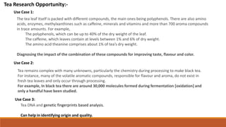 Machine learning/deep learning application in tea industry | PDF