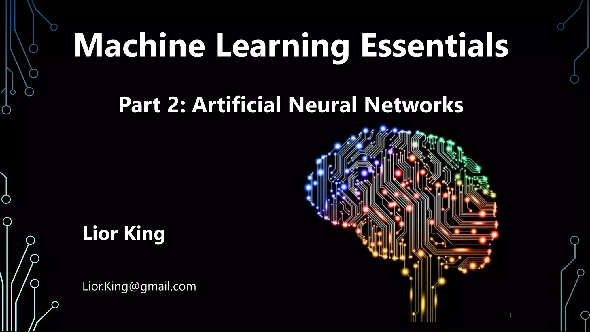 Machine Learning Essentials Demystified part2 | Big Data Demystified | PPT