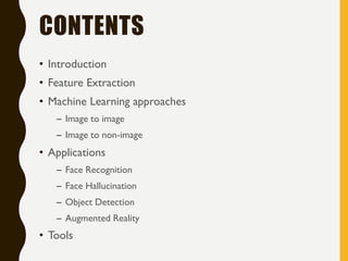 Machine learning in image processing | PDF