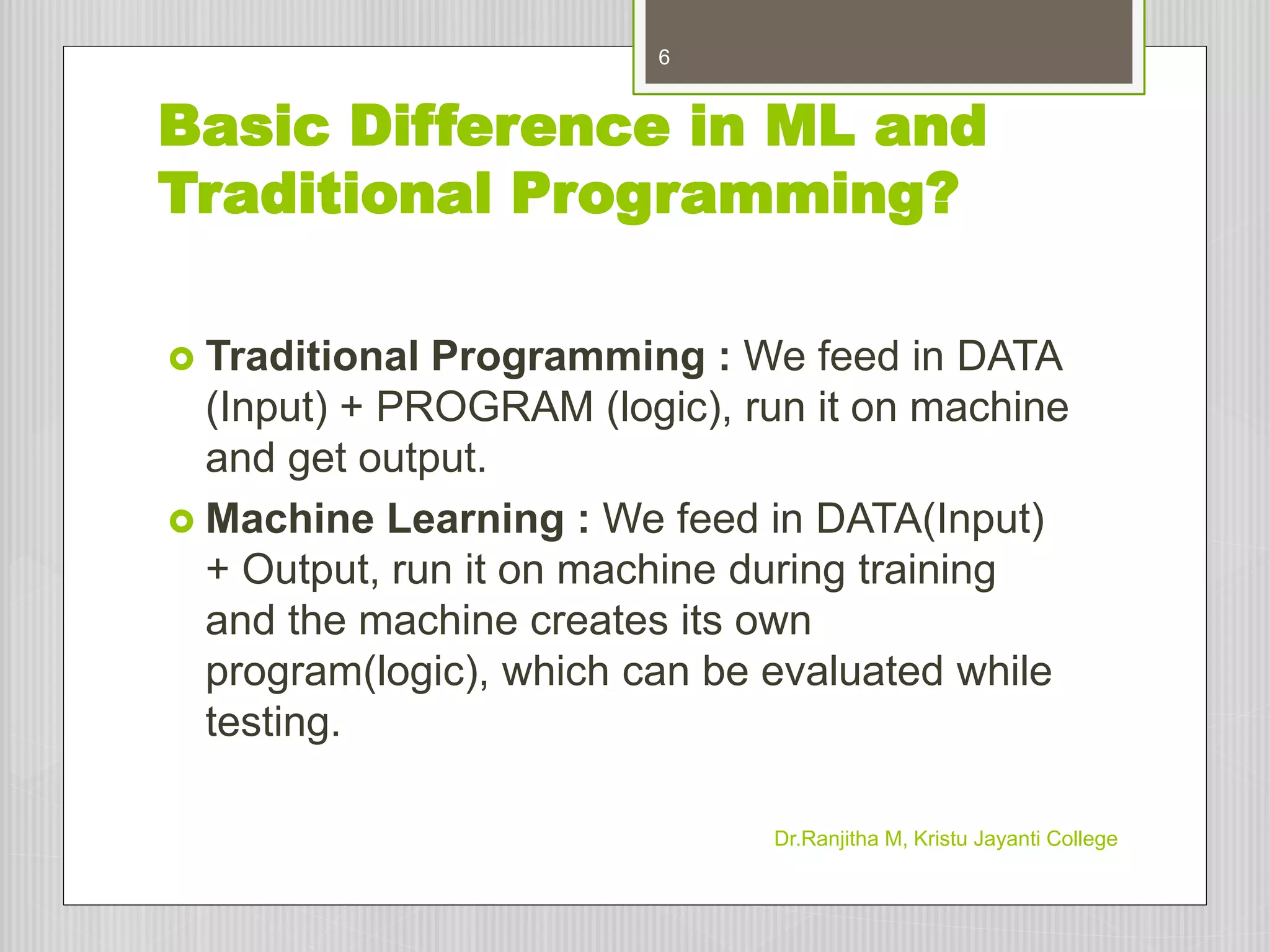 Ml introduction | PPT