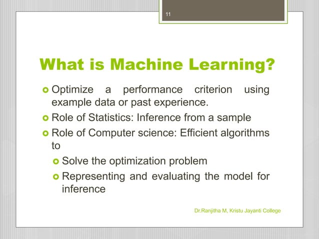 Ml introduction | PPT