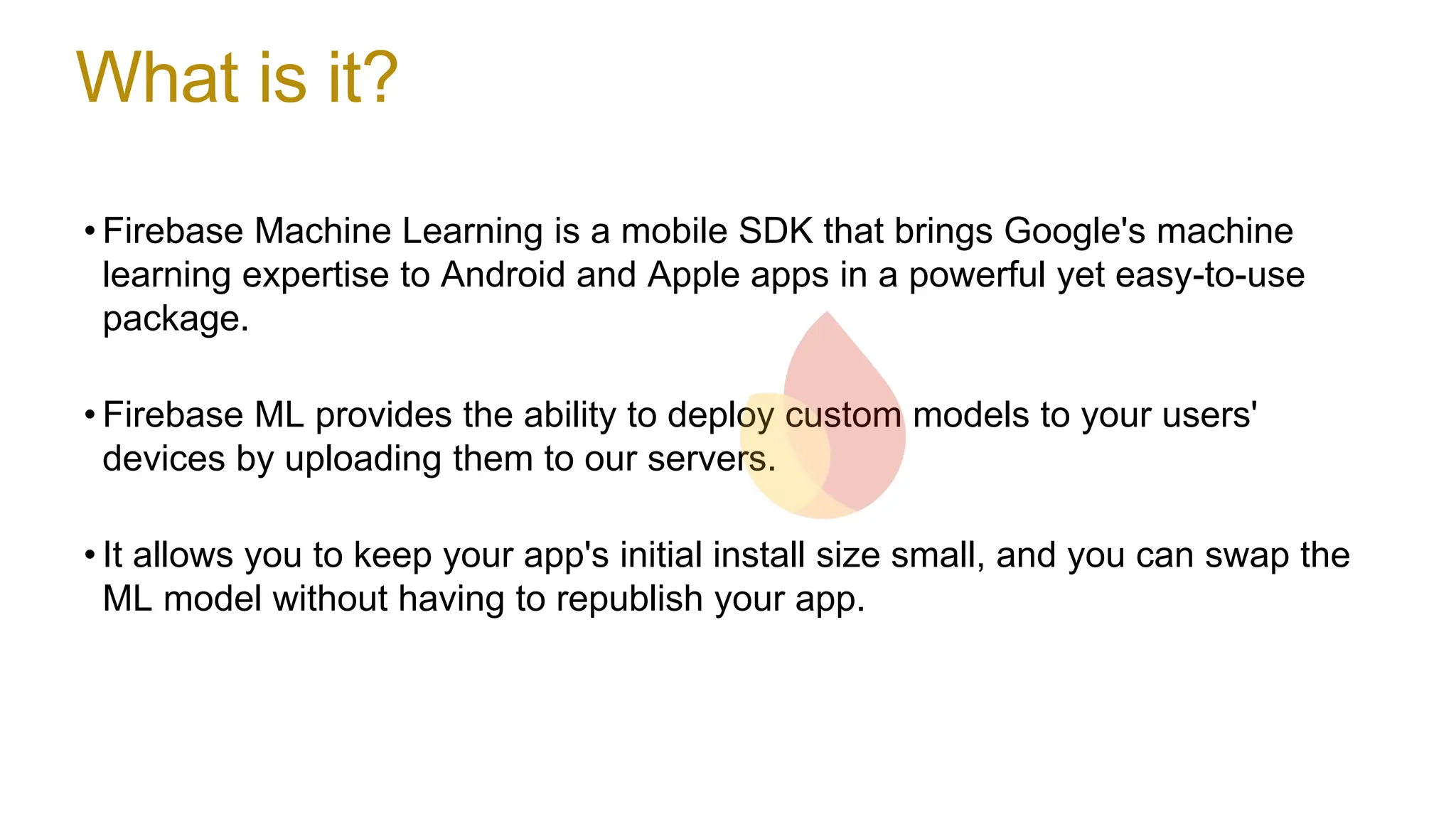 Google ML-Kit - Understanding on-device machine learning | PPT