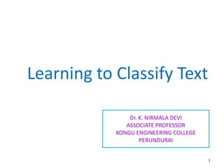 Ml nb-text-classification-movie-review-example | PPT