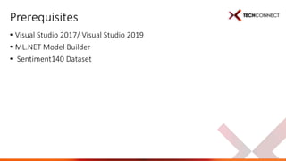 Build a Sentiment Model using ML.Net