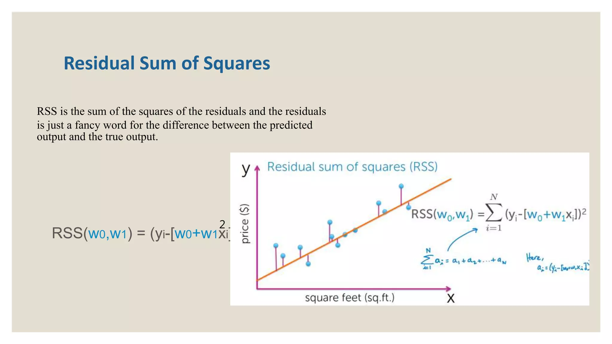 Machine Learning - Regression model | PPTX