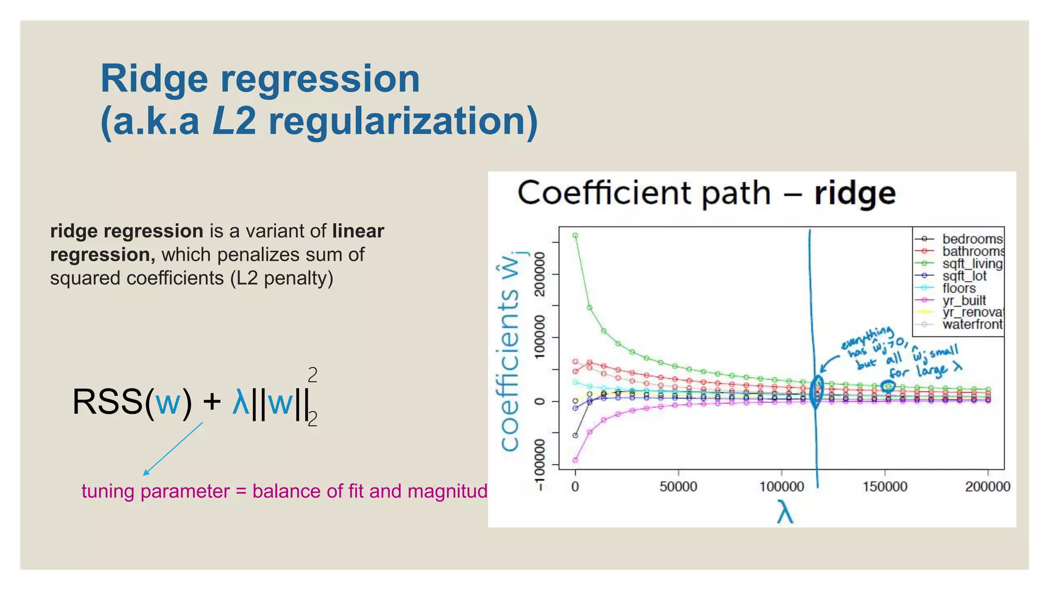 Machine Learning - Regression model | PPTX