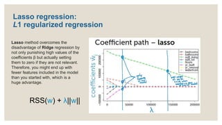 Machine Learning - Regression model | PPTX
