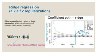 Machine Learning - Regression model | PPTX