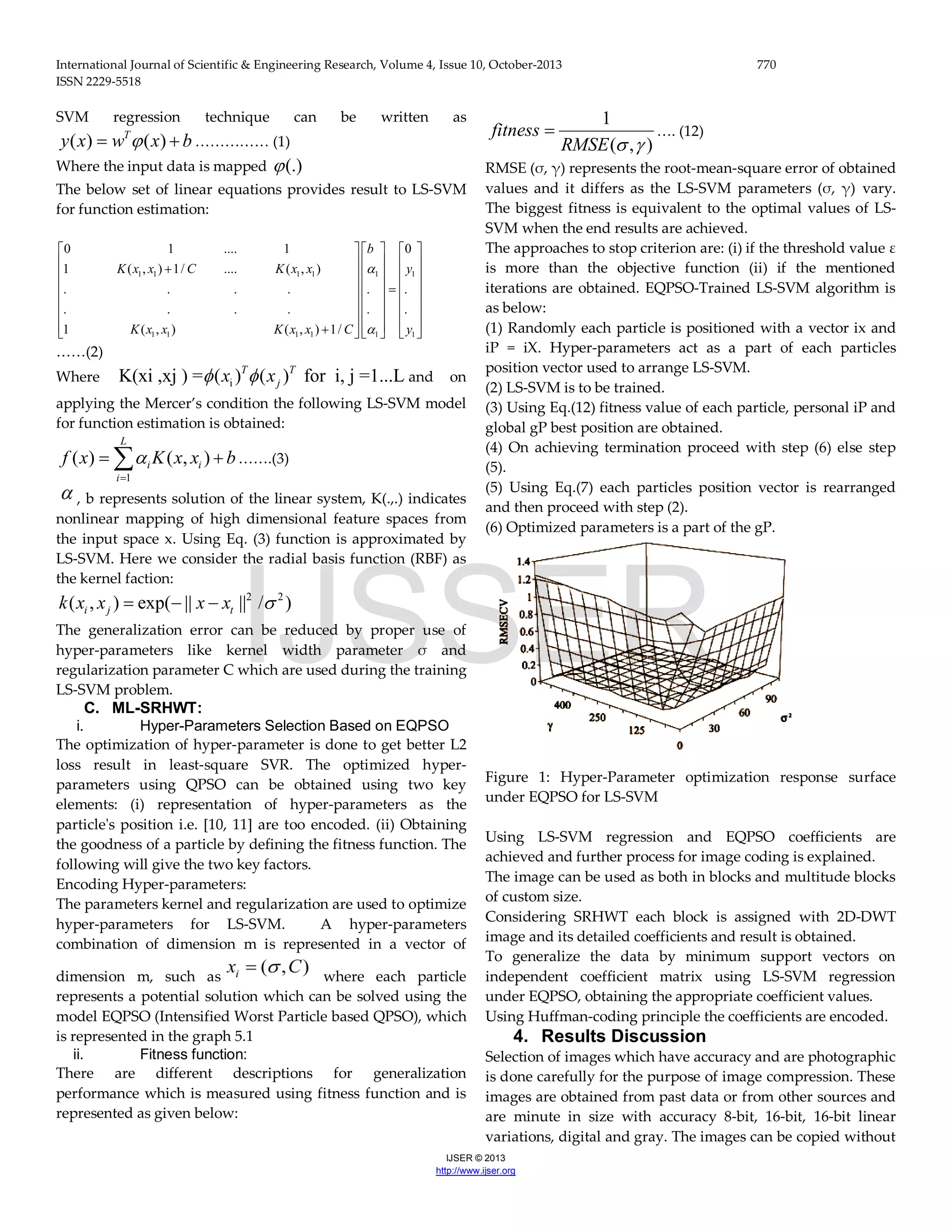 Ml Srhwt Machine Learning Based Superlative Rapid Haar Wavelet