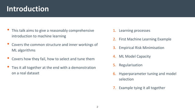 Introduction to Machine Learning | PPT