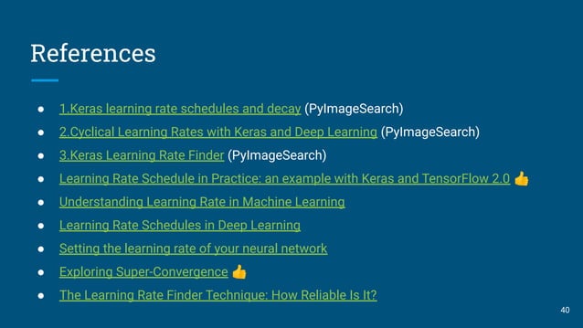 Tuning learning rate | PPT