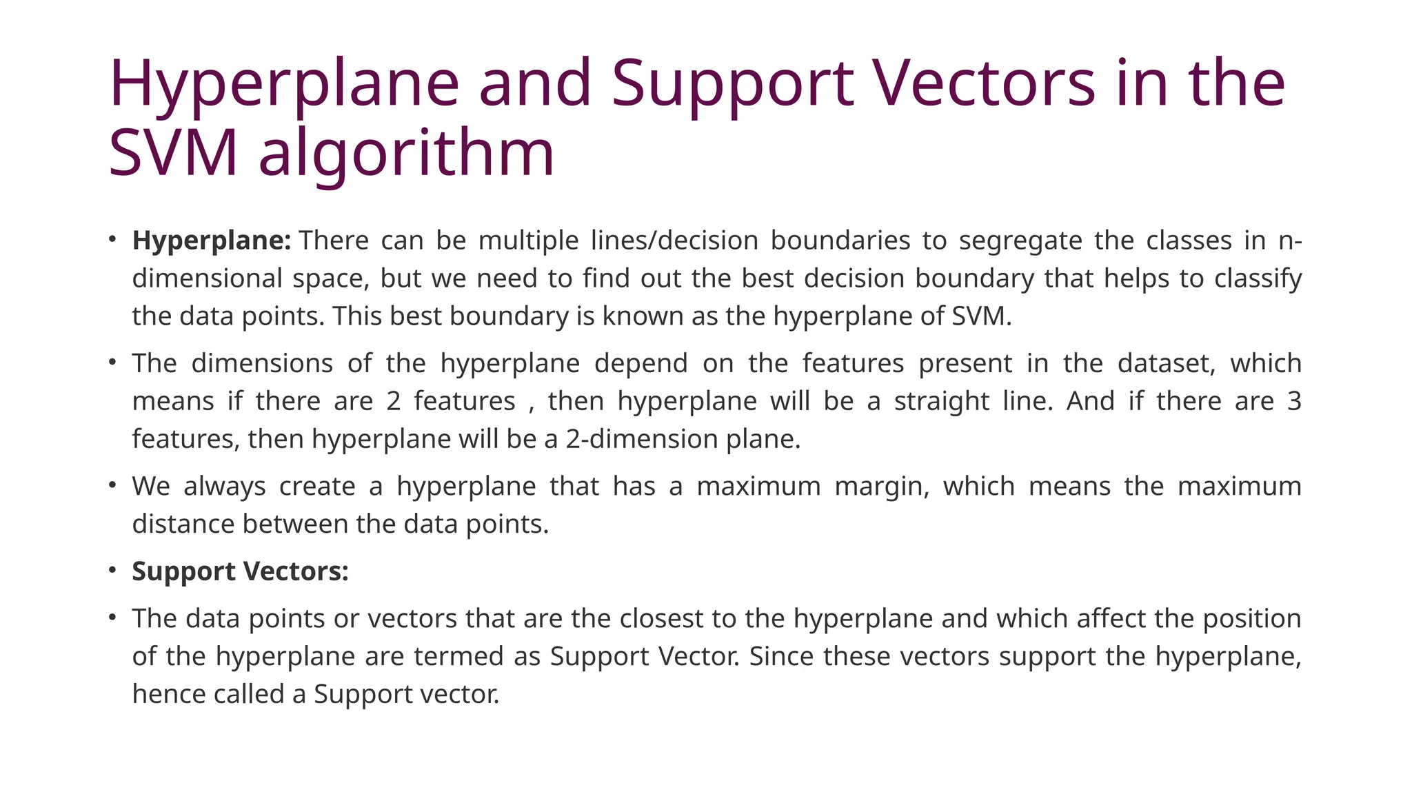 Machine learning fundamental concepts in detail | PPTX