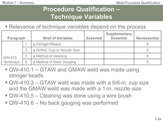 WPS and PQR procedure | PDF