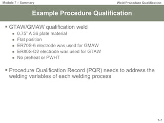 WPS and PQR procedure | PDF