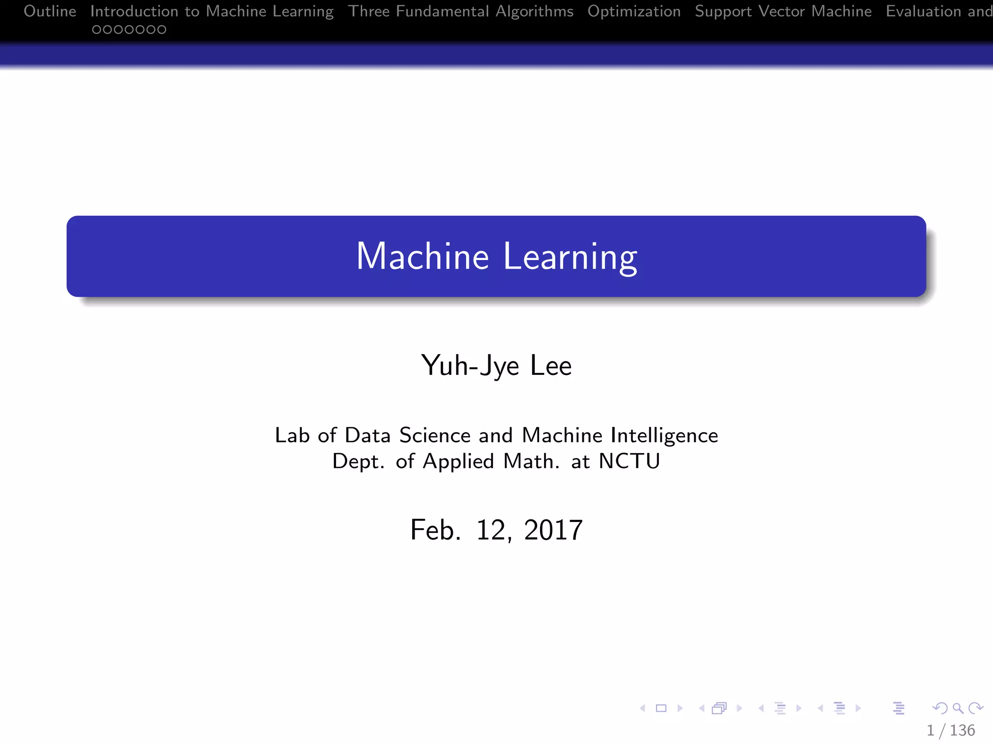 [系列活動] Machine Learning 機器學習課程 | PDF | Weather | Science