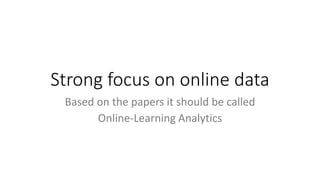 Multimodal Learning Analytics | PPTX