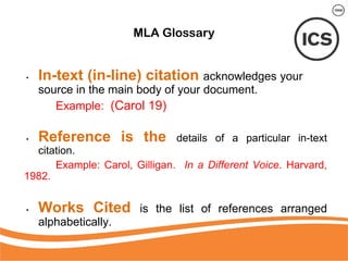 MLA Citation Workshop | PDF