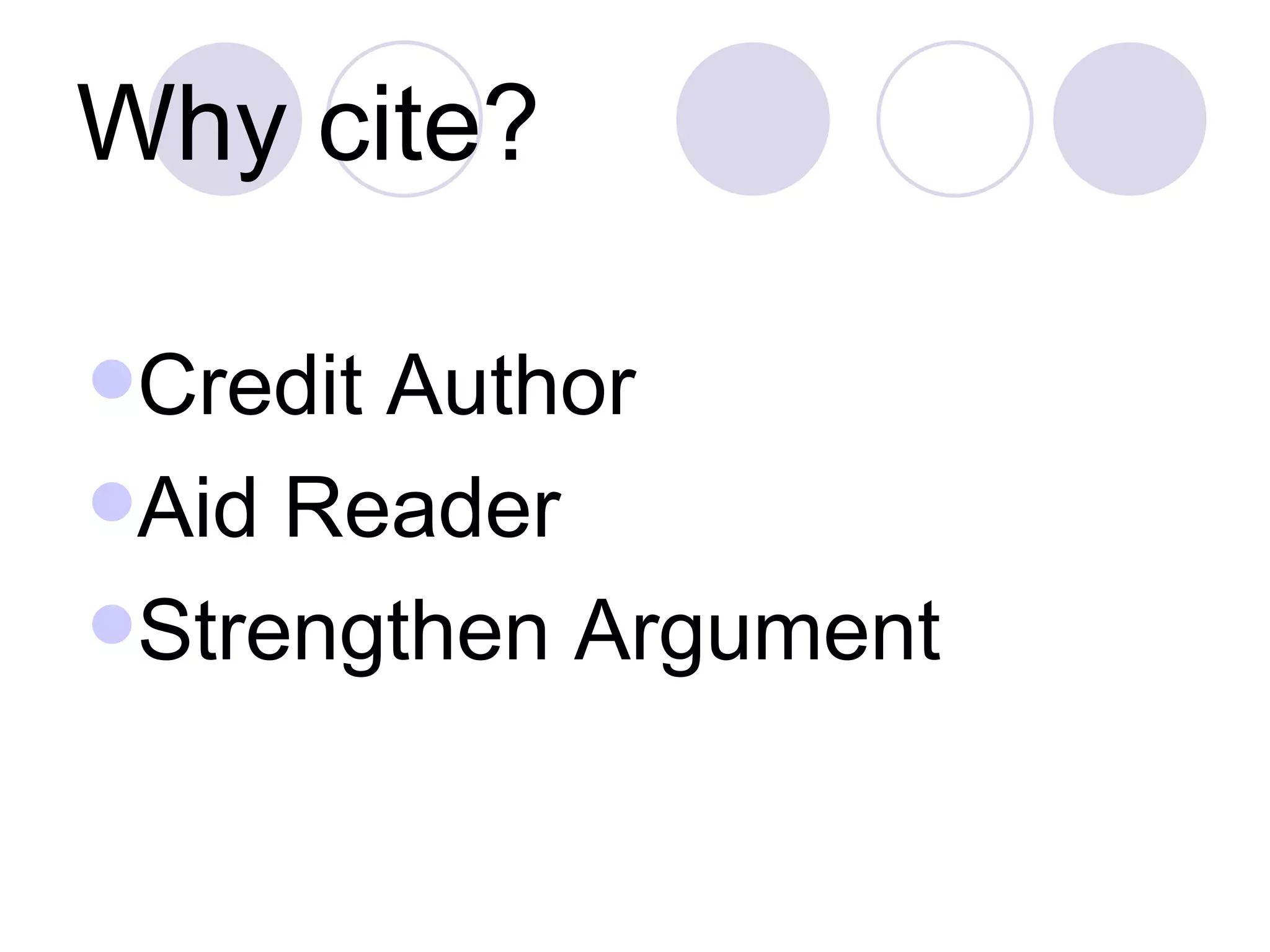 MLA Book Citations Only | PPT