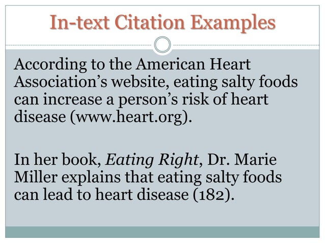 MLA Citations | PPTX