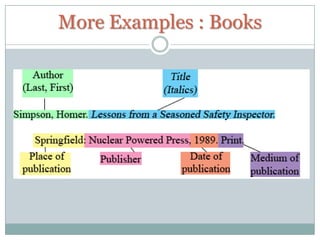 MLA Citations | PPTX