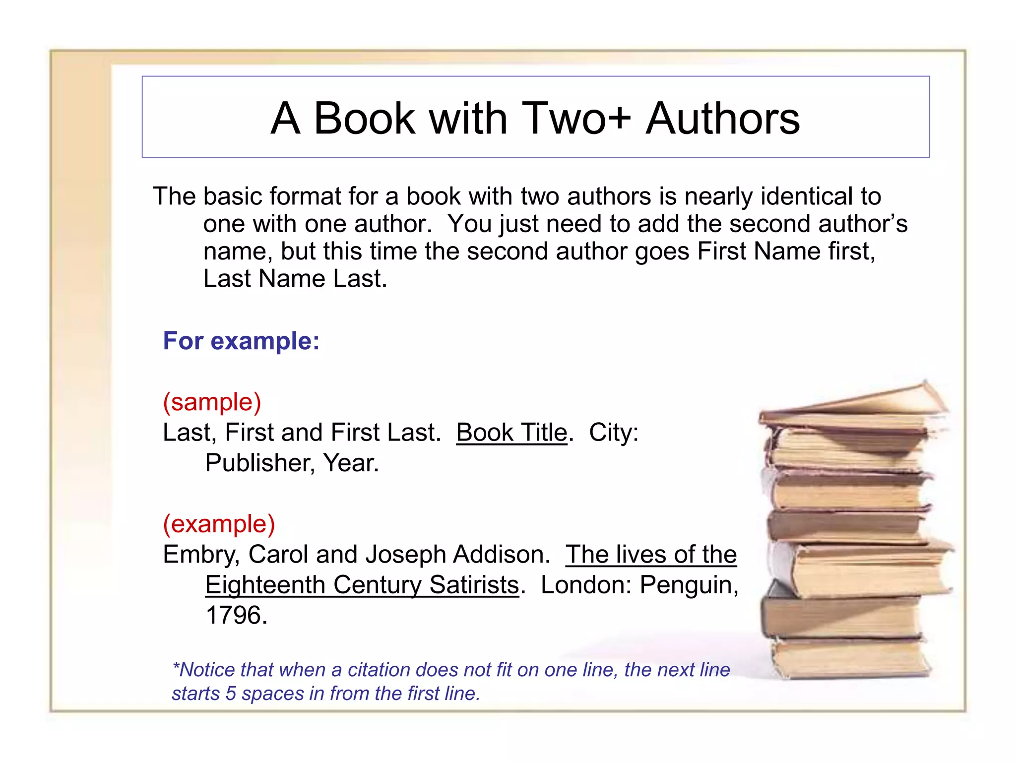 MLA Citation Style | PPT