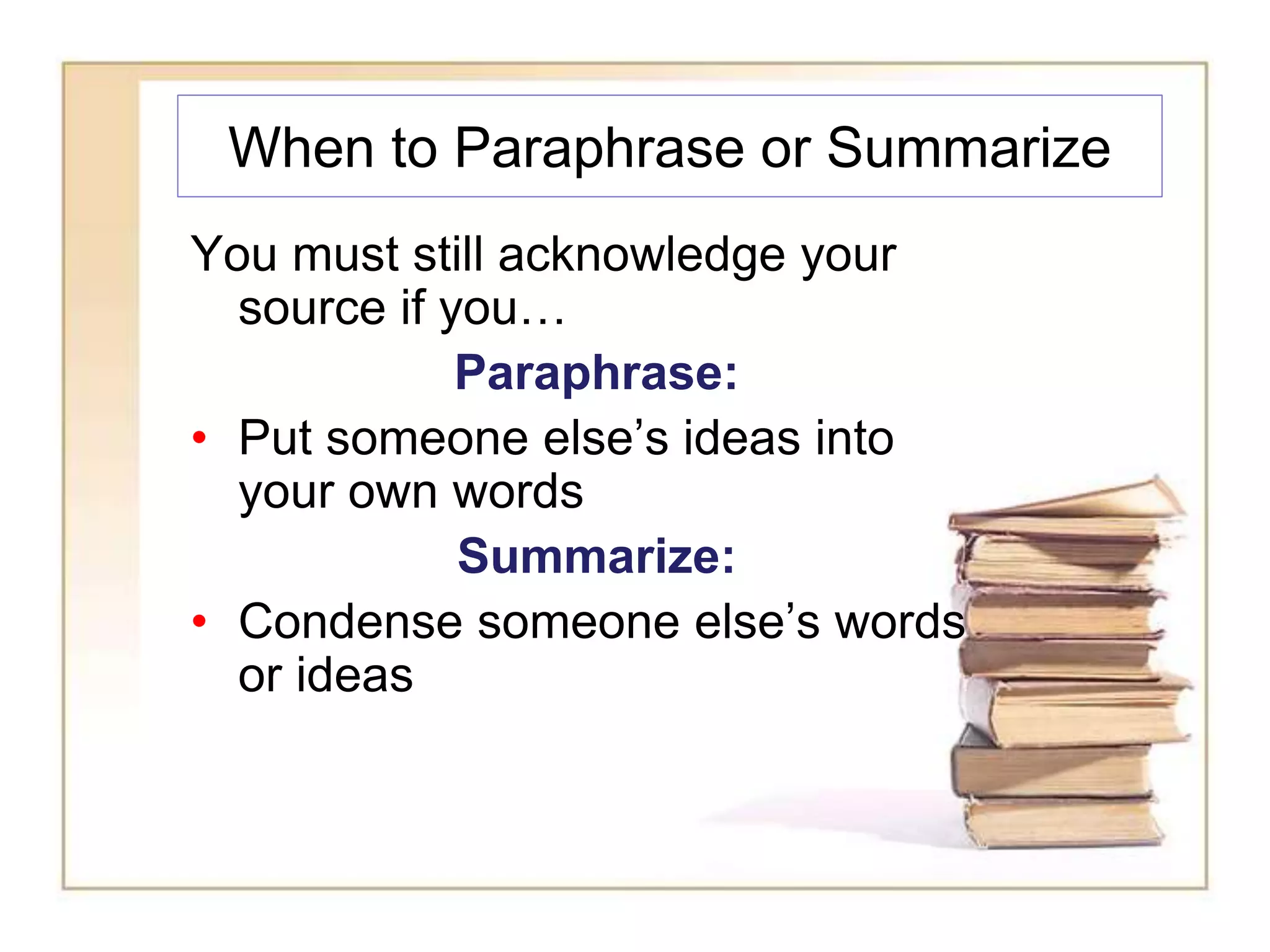 MLA Citation Style | PPT